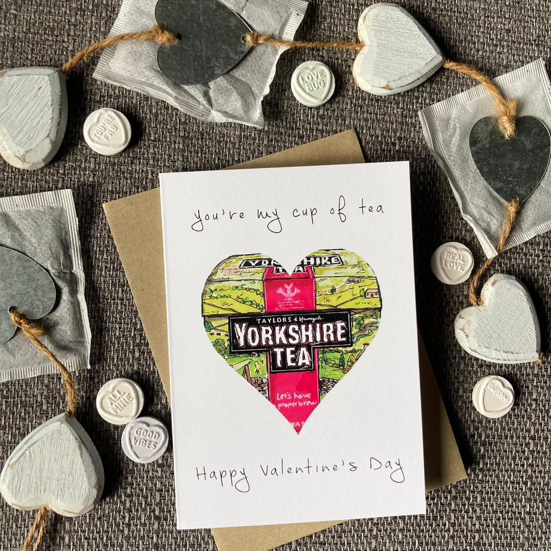 You're My Cup of Yorkshire Tea Card - HD Designs – Just Makers